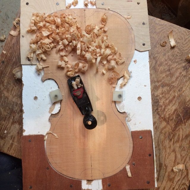 15" Five-String Viola in Progress | Five String Fiddles